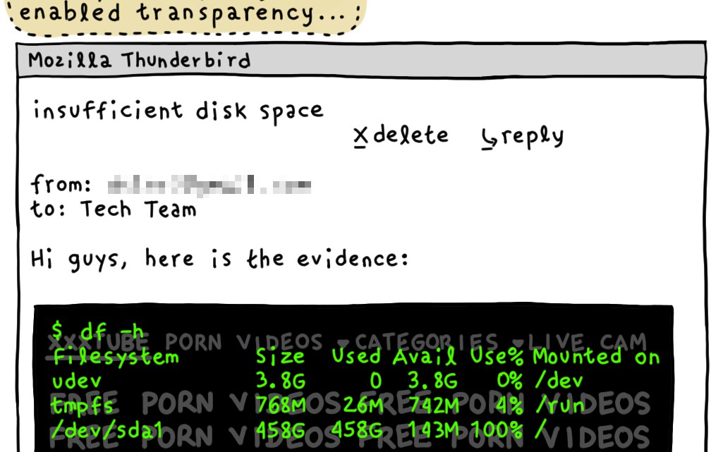 Terminal Transparency [comic] Dzone Open Source