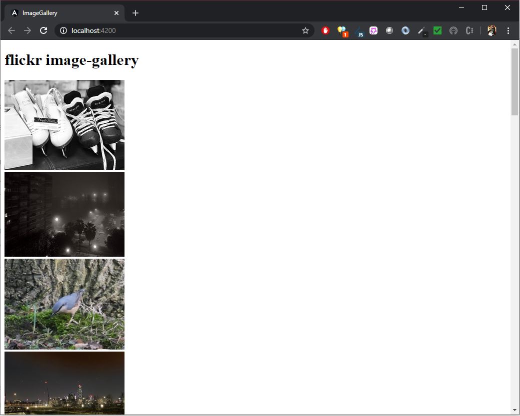 Angular Image Gallery With Bootstrap