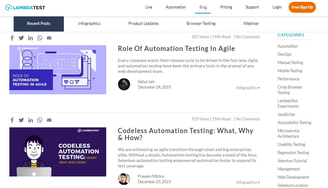 Top 21 Selenium Automation Testing Blogs to Look Out For!