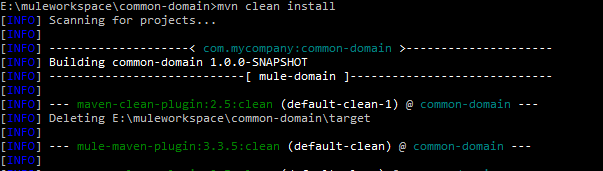 Implementing and Deploying the Domain Project With MuleSoft