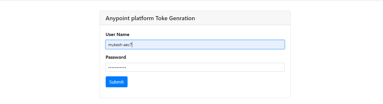 Web UI to Create Client App and Contract to Access an API in API Manager (Mule 4)