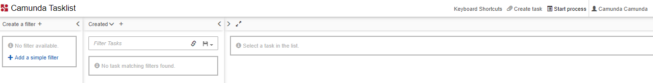 Run Spring Boot with Embedded Camunda Engine
