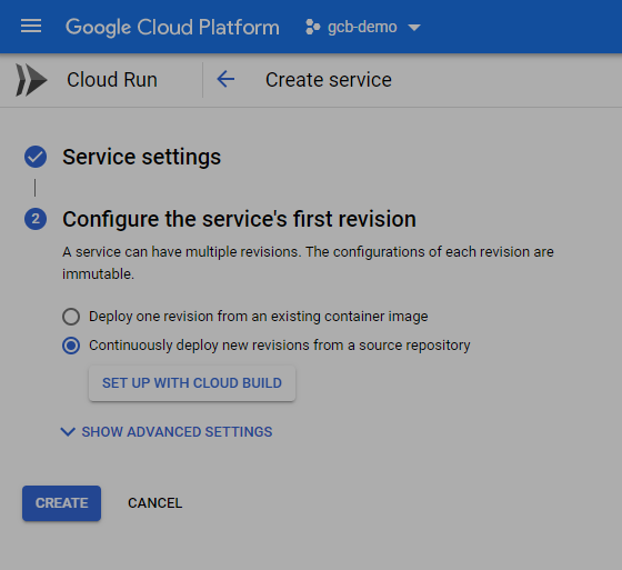 CI/CD Using Google Cloud Build and Google Cloud Run — Part 2