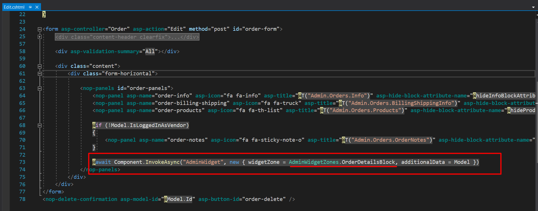 How To Add Tab On Admin Side Using The Plugin In nopCommerce 4.3