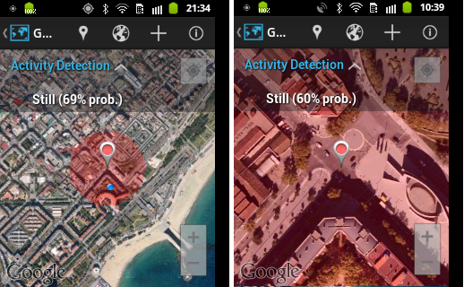 Android Activity Recognition