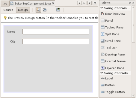 How to Create a Swing CRUD Application on NetBeans Platform 6.8