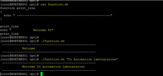 Functions In Shell Script DZone