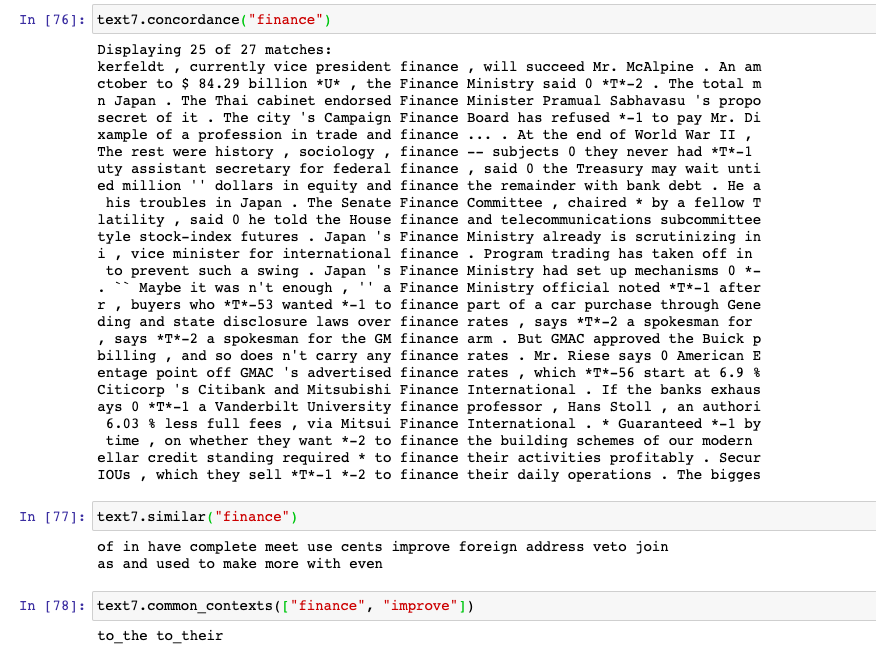 NLTK Hello World Python Example