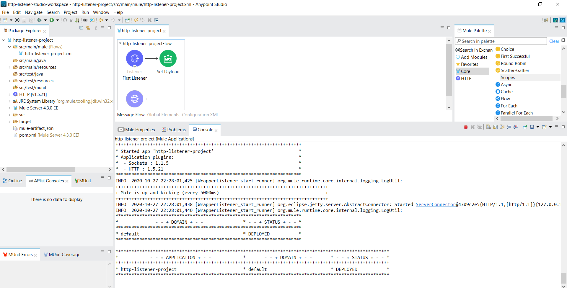 Mule 4 HTTP Connector — Listener Configuration Explained