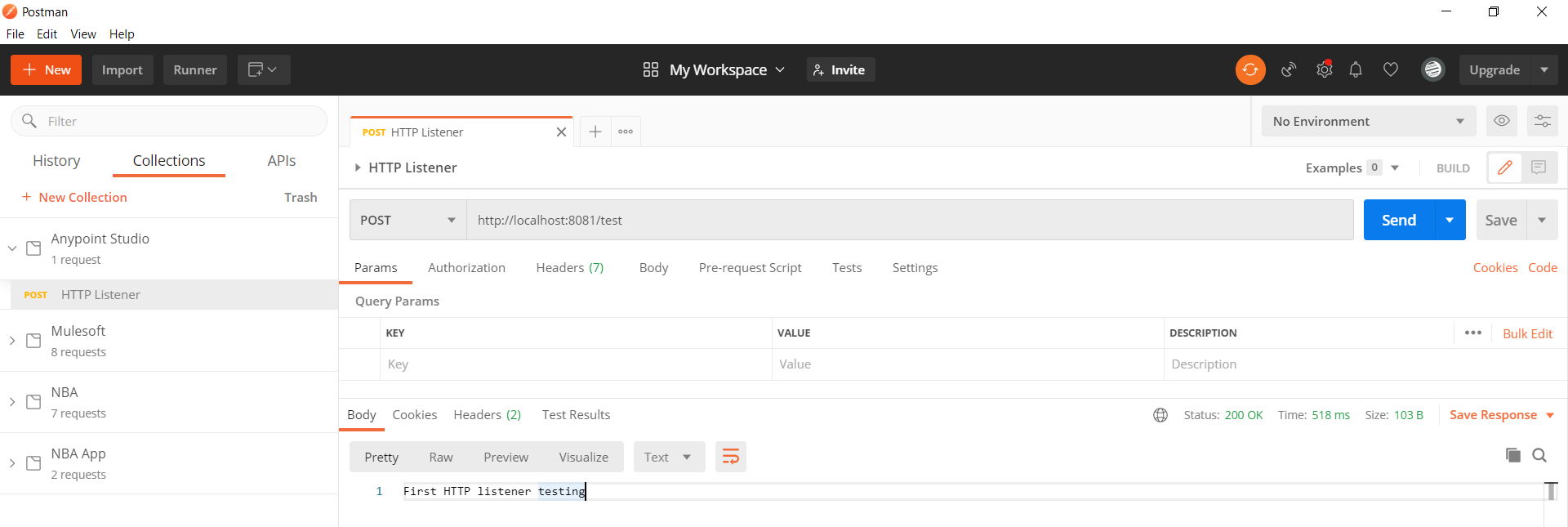 Mule 4 HTTP Connector — Listener Configuration Explained