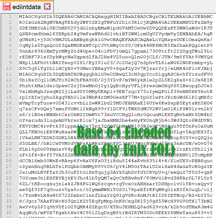 How To Check the Encryption Certificate of an AS2 EDIINT Data