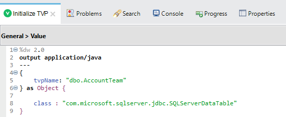 Send a Table-Valued Parameter to a MS SQL Stored Procedure in Mule 4 ...