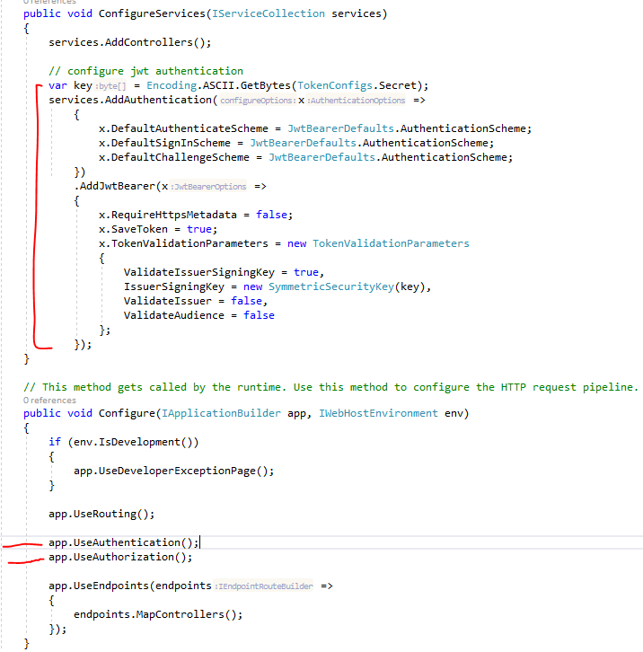 In-Memory Logins in ASP.NET Core with JWT - DZone