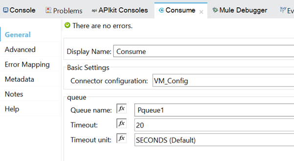 How to Use Mulesoft VM Connector