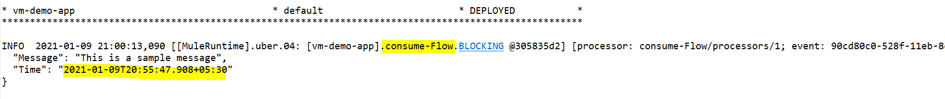 How to Use Mulesoft VM Connector