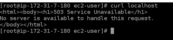 Implementing HTTP Load Balancer Using HAProxy on AWS