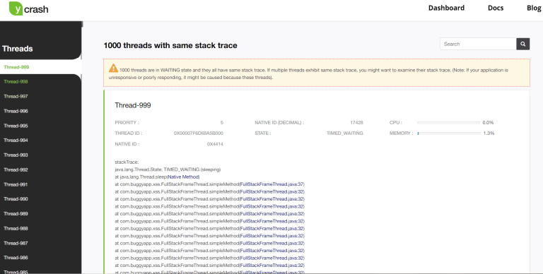Java Threads Are They Memory Efficient