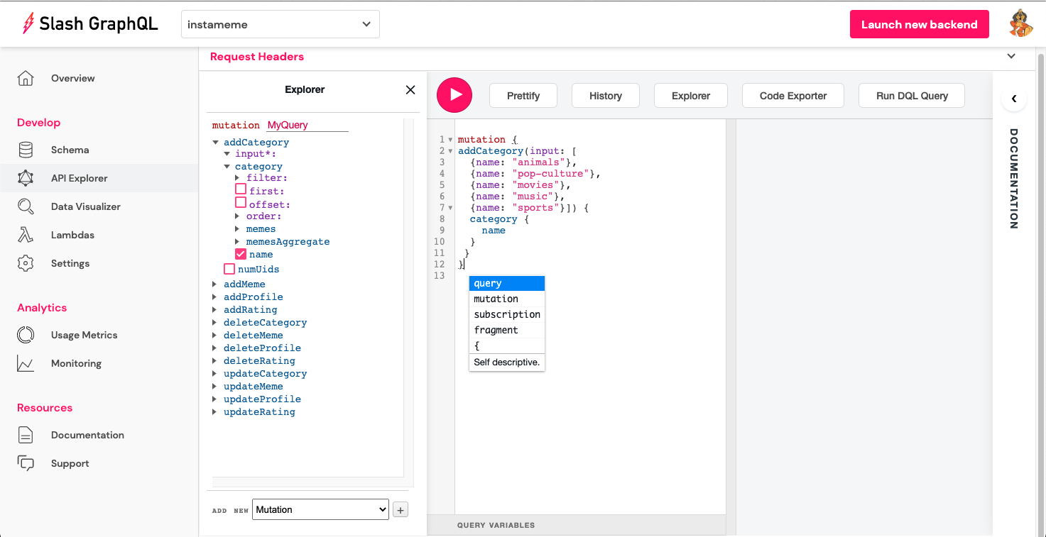 Using Slash Graphql To Create Instameme—a Meme Sharing App 6546