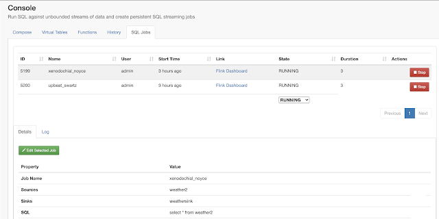 Introducing Cloudera SQL Stream Builder (SSB)