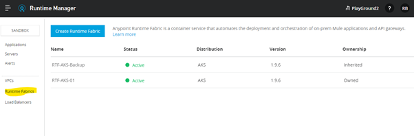 Setting Up MuleSoft Runtime Fabric With AKS