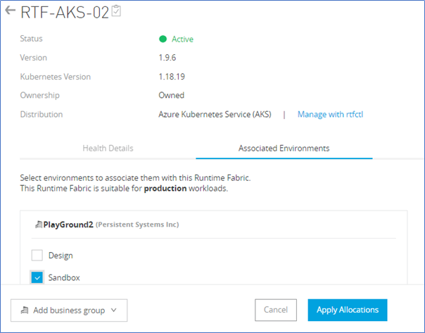 Setting Up MuleSoft Runtime Fabric With AKS