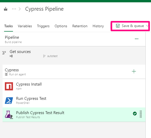 Setup Cypress Tests In Azure Devops Pipeline 