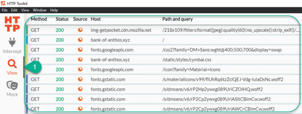 HTTP Toolkit for Performance Engineers