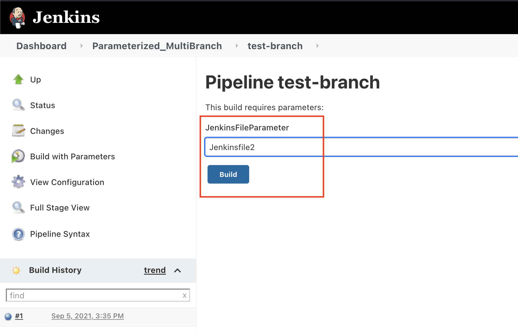 Parameterize Jenkinsfile In MultiBranch Jobs DZone