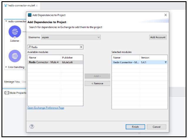 Redis Connector in Mule 4
