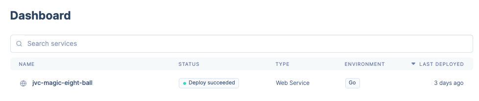Using Render and Go for the First Time