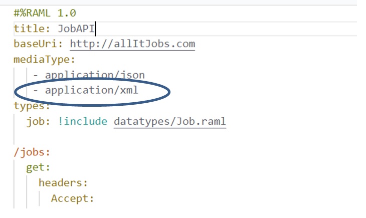 The X-Factor: RAML With XML Format