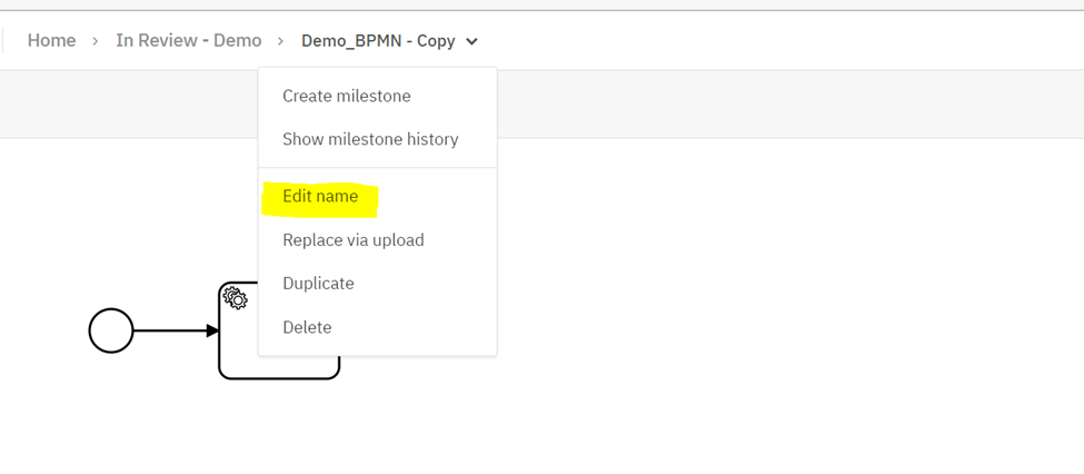 BPMN Workflows Version Management: Camunda Cawemo