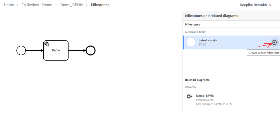 BPMN Workflows Version Management: Camunda Cawemo