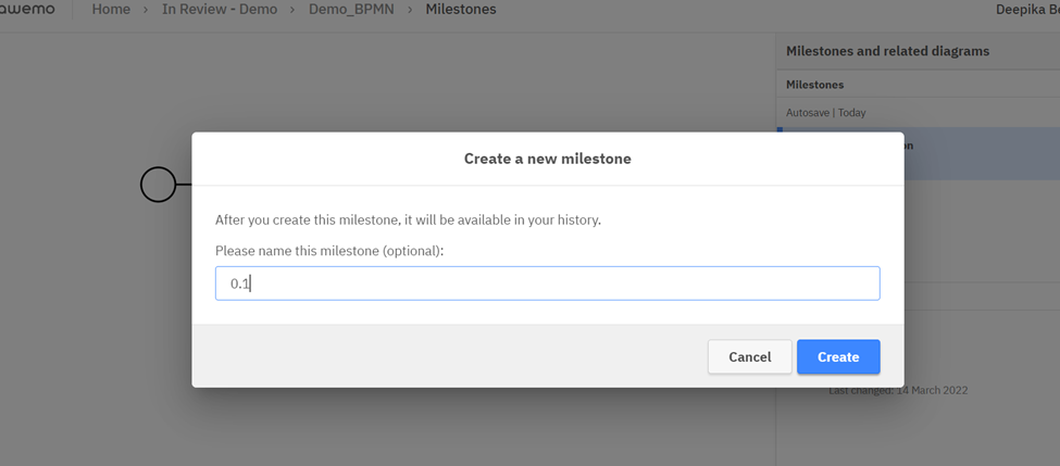 BPMN Workflows Version Management: Camunda Cawemo