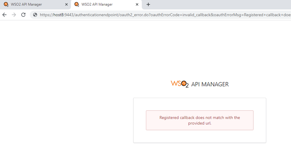 Fixing Registered Callback Issue