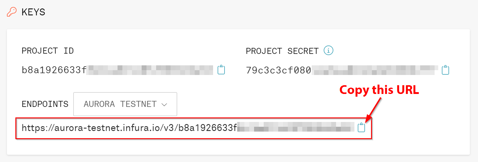 From Ethereum to Aurora With Infura