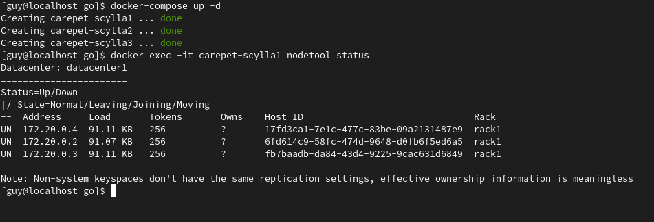 CarePet Tutorial: An Example IoT Use Case with Go and ScyllaDB
