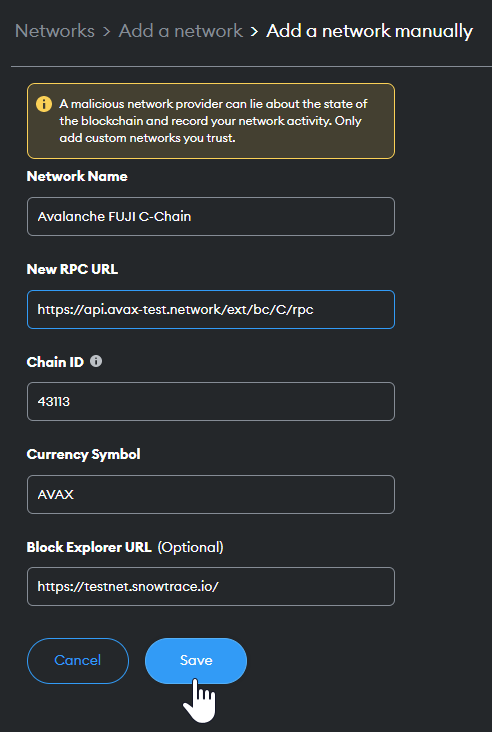 How To Deploy an ERC-20 Smart Contract on Avalanche With Infura