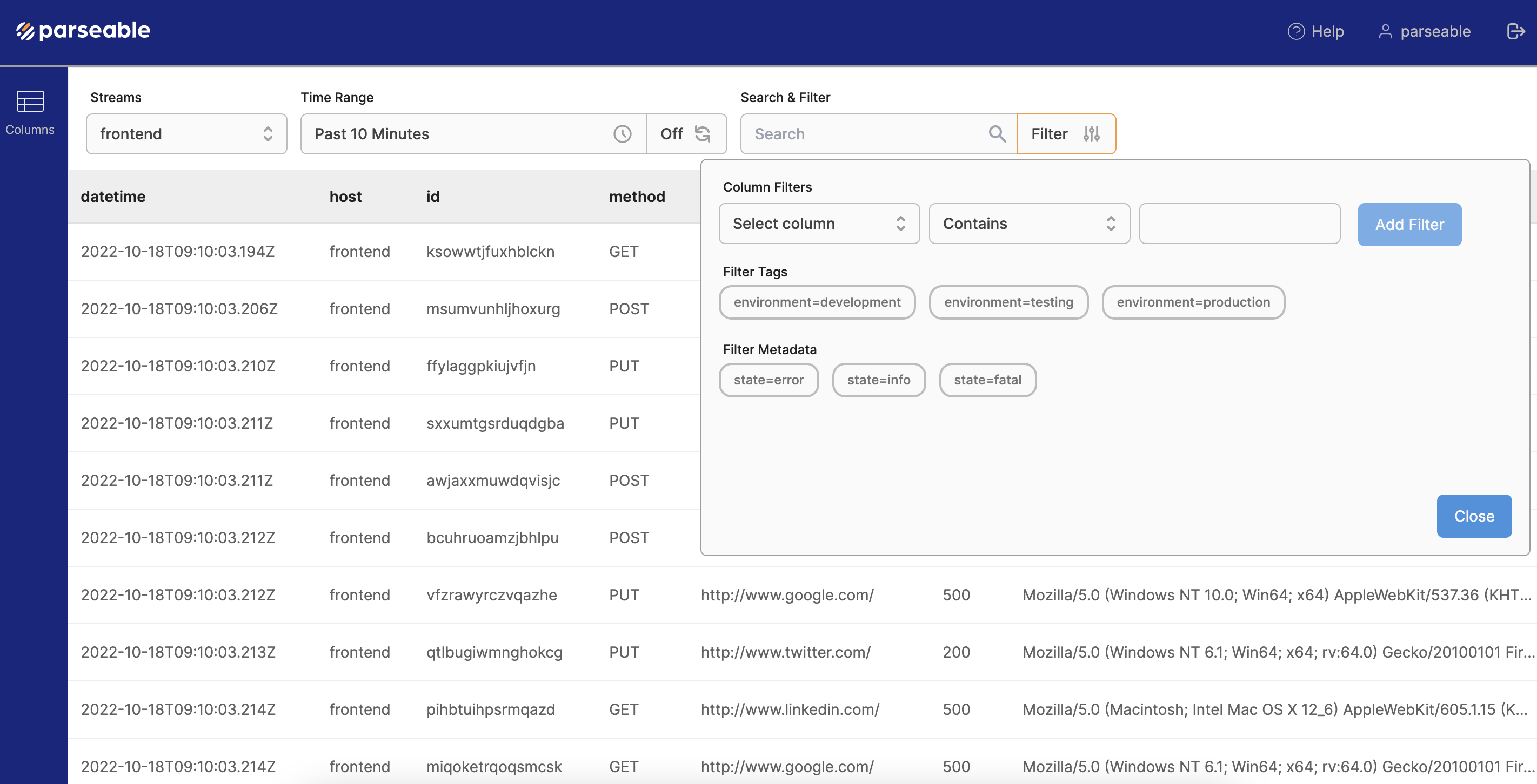Searchable Pod Logs on Kubernetes in Minutes