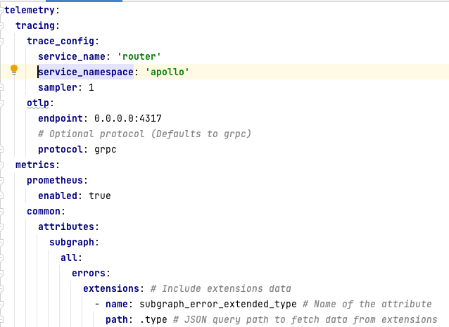Apollo Router Performance Monitoring