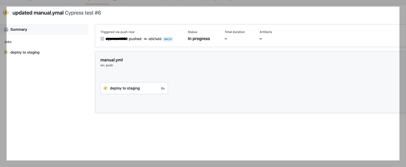 Cypress Test Cases Execution With CI/CD GitHub Action