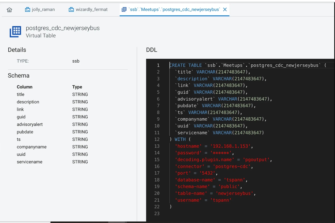 Streaming Change Data Capture Data Two Ways