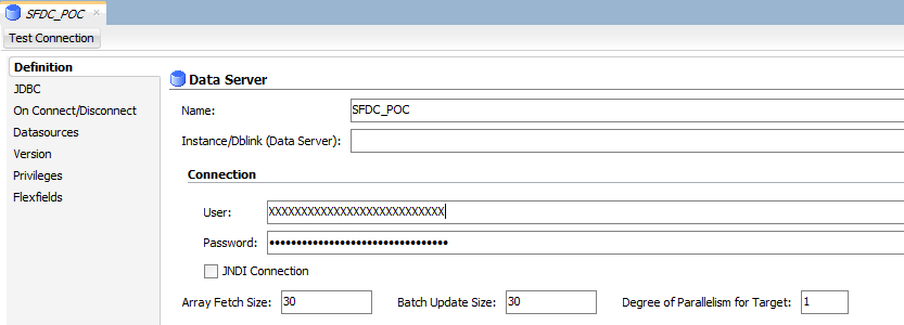 Connecting Salesforce to Oracle Data Integrator