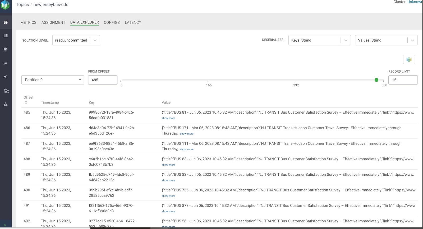 Streaming Change Data Capture Data Two Ways