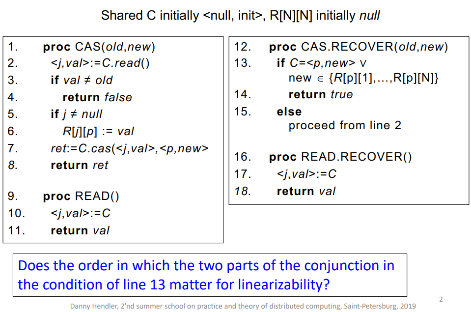 Guidelines for Writing Efficient NVRAM Algorithm