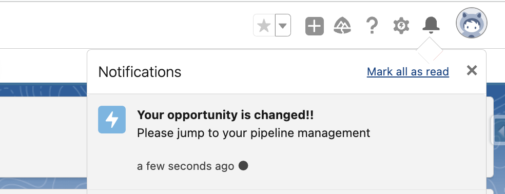 Send Alerts To Salesforce Users