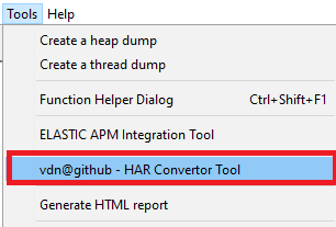 Convert a HAR File to JMeter Script