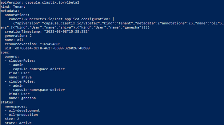 Implementing EKS Multi-Tenancy Using Capsule (Part 2) Implementing EKS Multi-Tenancy Using Capsule (Part 2)