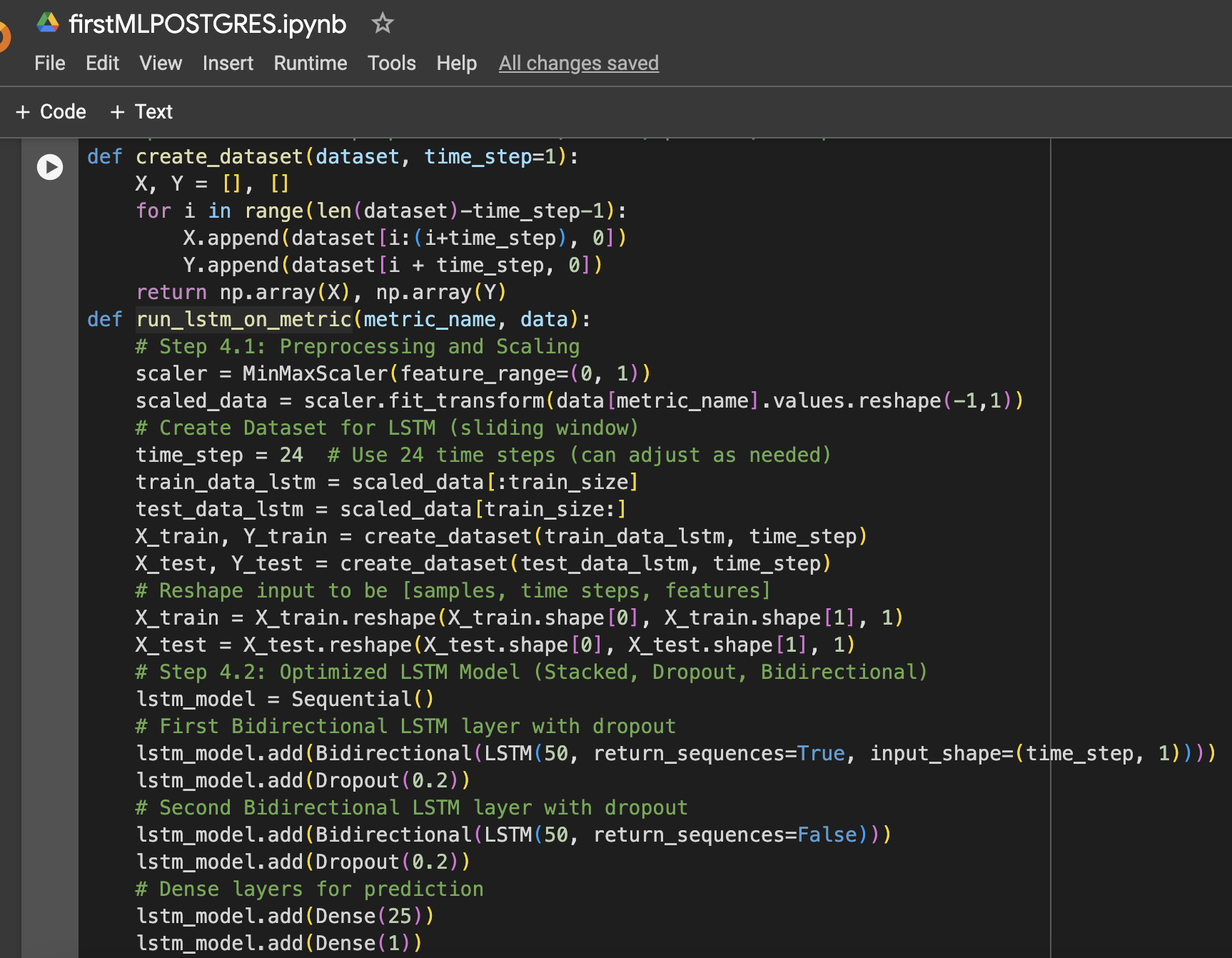 Machine Learning for Predictive Planning in PostgreSQL