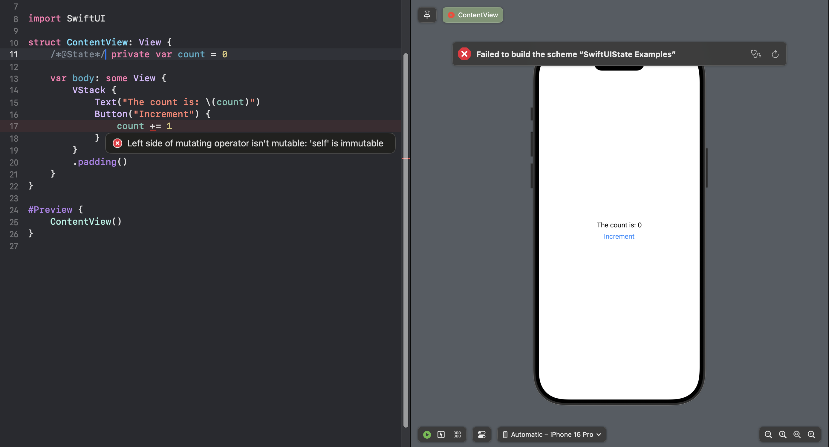 Beginners Guide to SwiftUI State Management